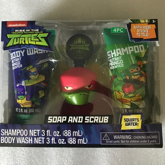 Other | Nickelodeon Rise Of The Teenage Mutant Ninja Turtles 4 Pc Soap ...